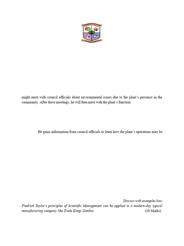 BSP 150 Principles of Management Assignment 1 | PDF | Business | Economies