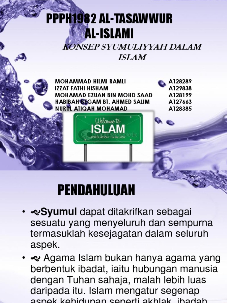 Syumuliyyah Islam: Konsep dan Aplikasi | PDF | Agama & Spiritualitas