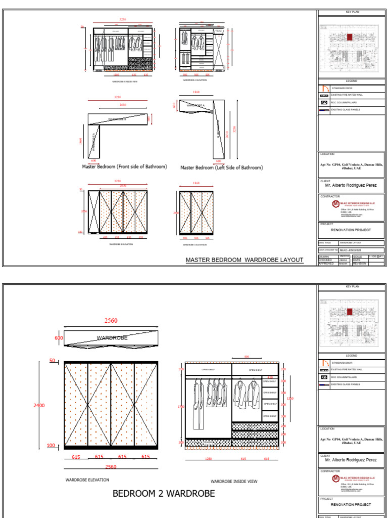 Proposed Joinery Layout - MR Alberto Rodriguez | PDF | Interior Design ...