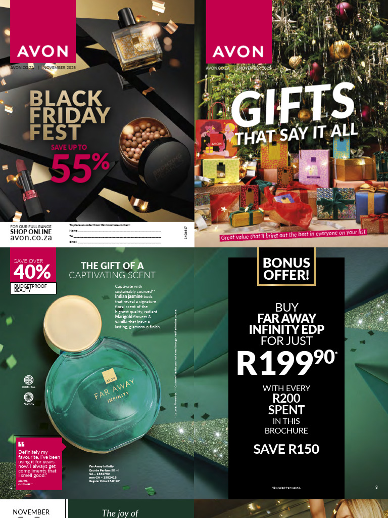 Avon C11 November 2025 Brochurepdf - Part1 | PDF | Perfume | Cosmetics