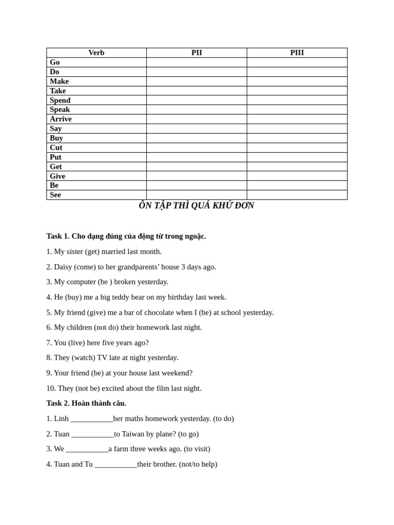 Verb | PDF