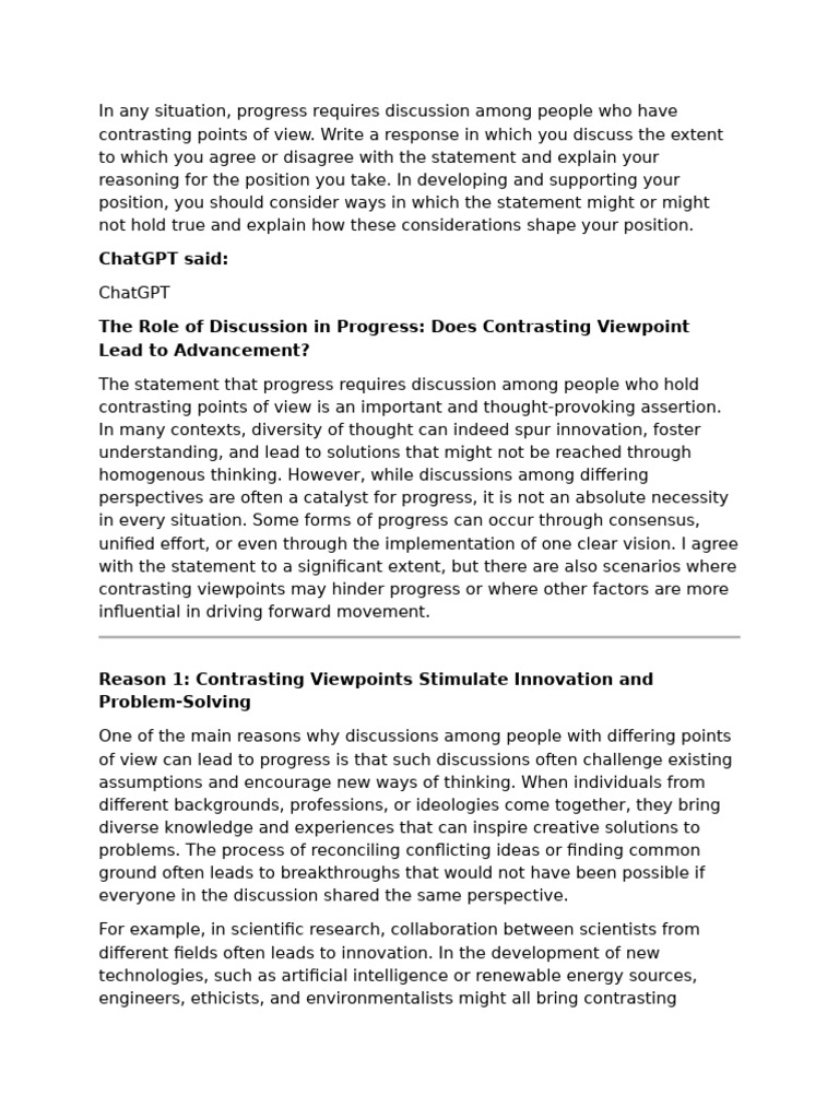 In Any Situation | PDF | Thought | Consensus Decision Making