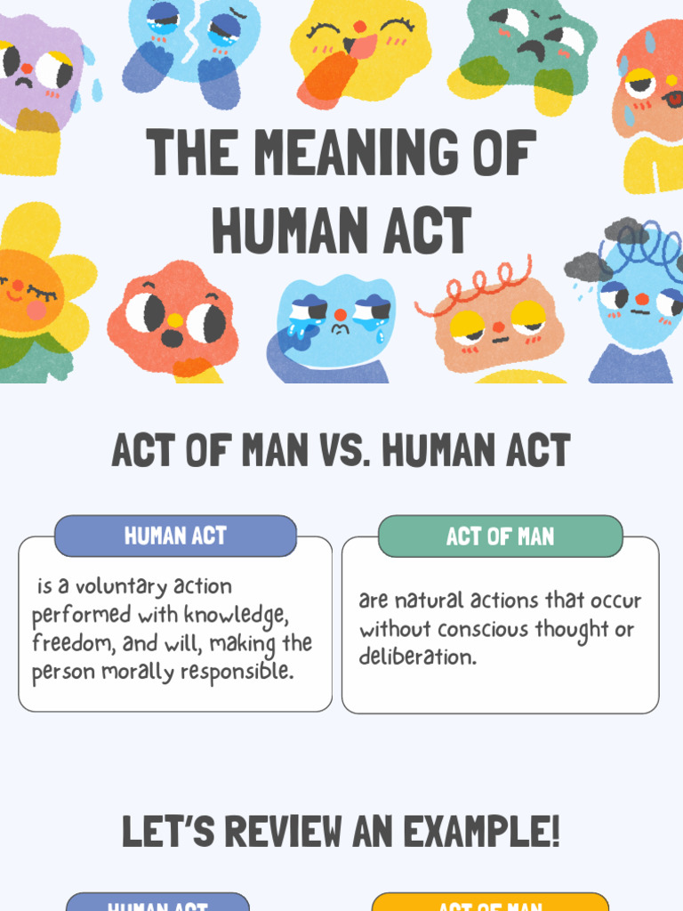 The Meaning of Human Act | PDF