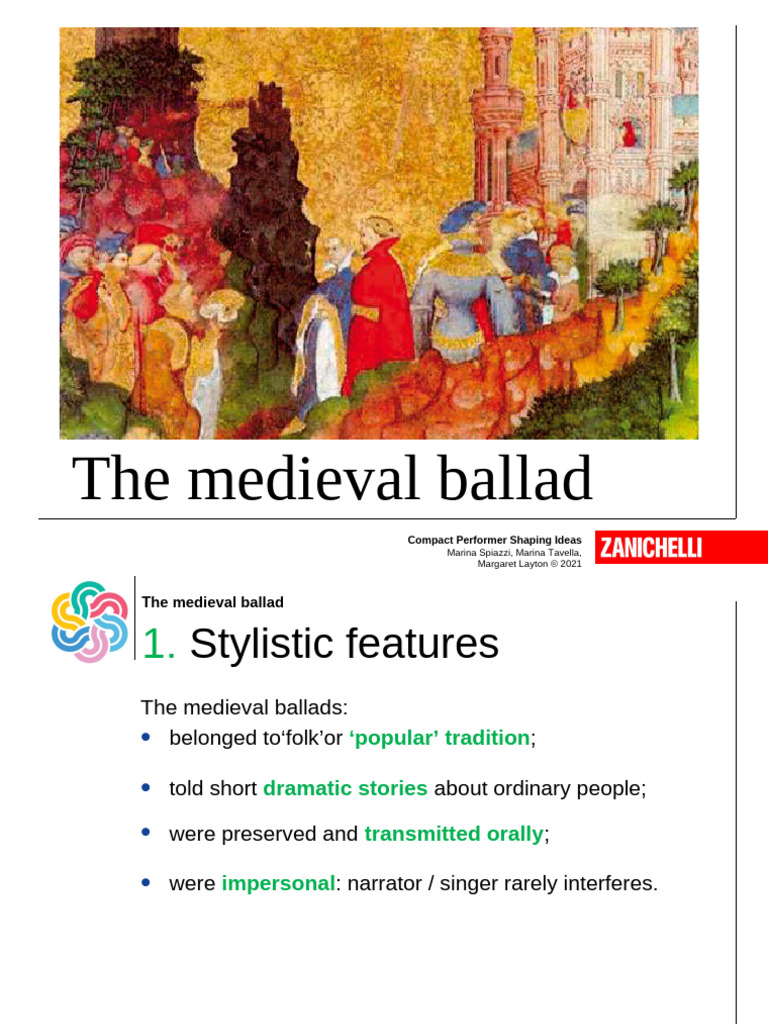 07 The Medieval Ballad | PDF | Ballad | Narrative Poems