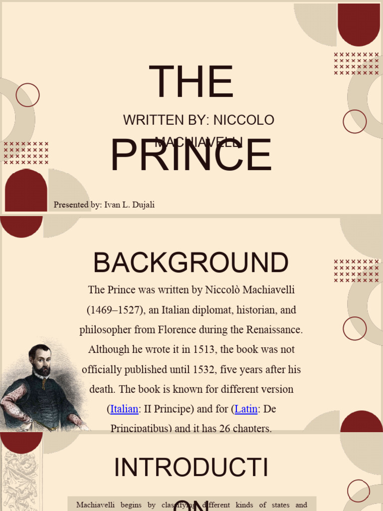 Machiavelli's The Prince: Power Insights | PDF | Niccolò Machiavelli ...