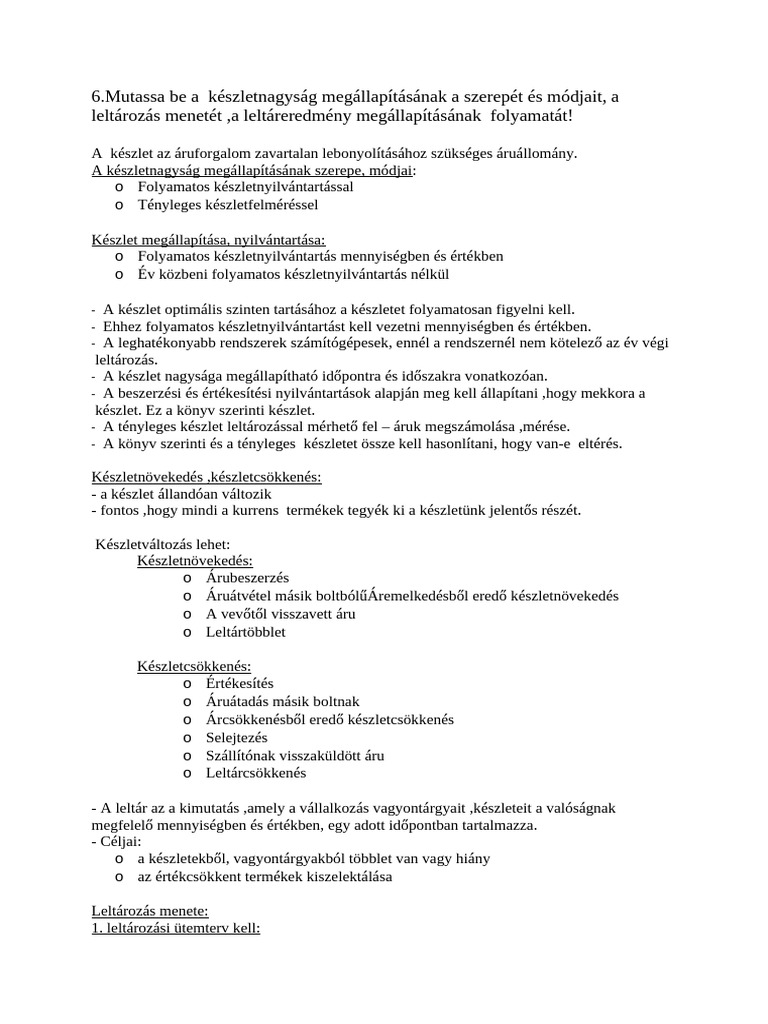 Tétel | PDF