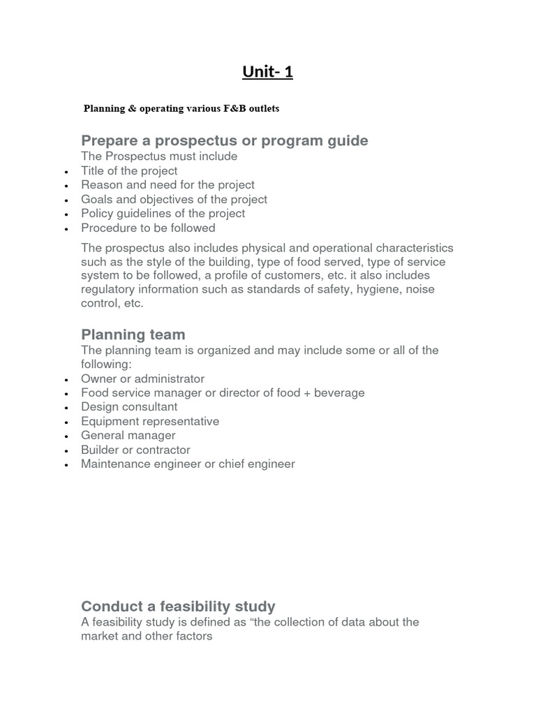 F&B Outlet Planning and Design Guide | PDF | Lighting | Restaurants