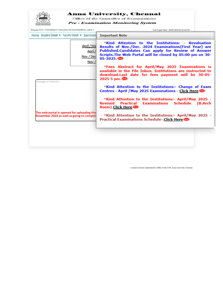 First Year Review & Fee Abstract Notification | PDF | World Wide Web ...