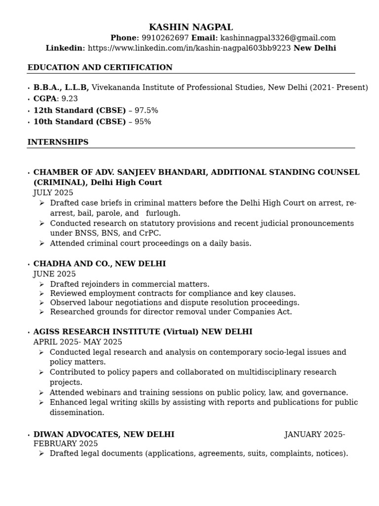 My New CV | PDF | Justice | Crime & Violence