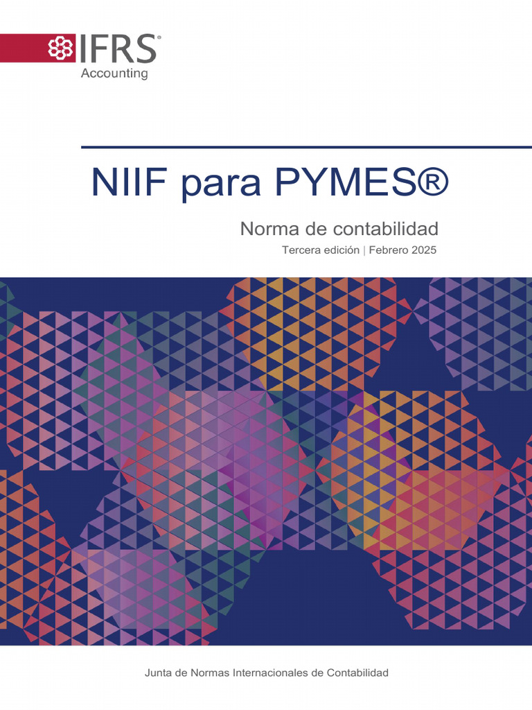Norma IFRS Pymes 2025_Español | PDF | normas internacionales de ...