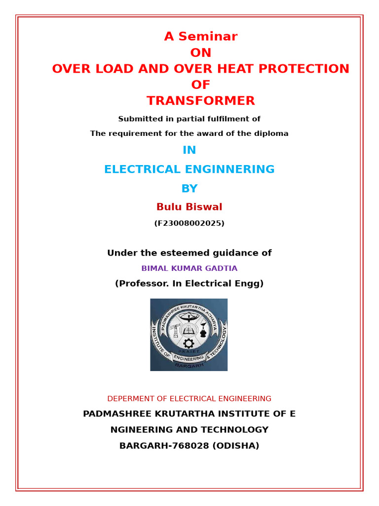 Front Page 1.0 (1) Bulu Biswal | PDF | Qualifications | Career And ...