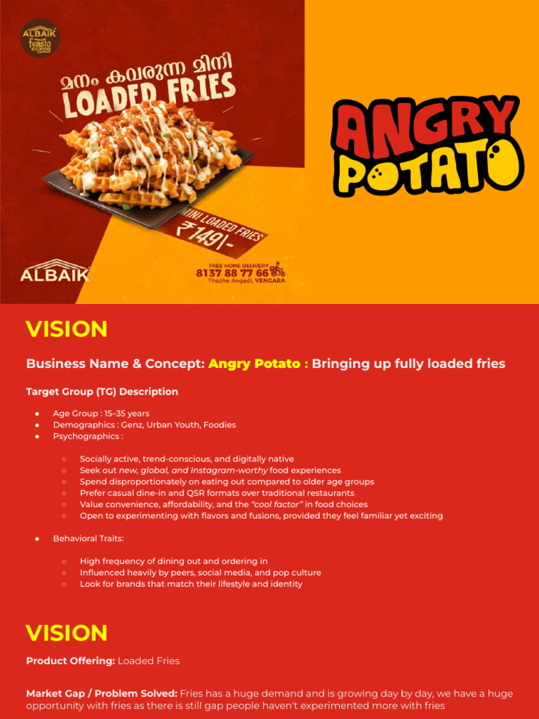 Angry Potato | PDF | Fast Food | French Fries