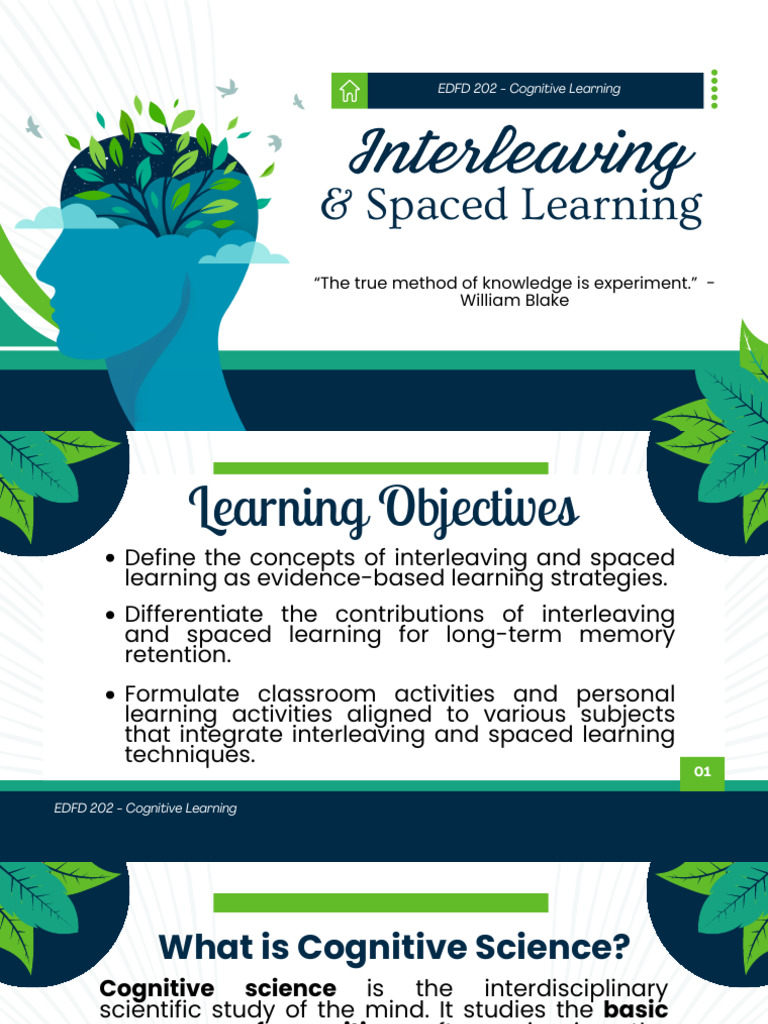Interleaving and Spaced Learning | PDF | Learning | Memory