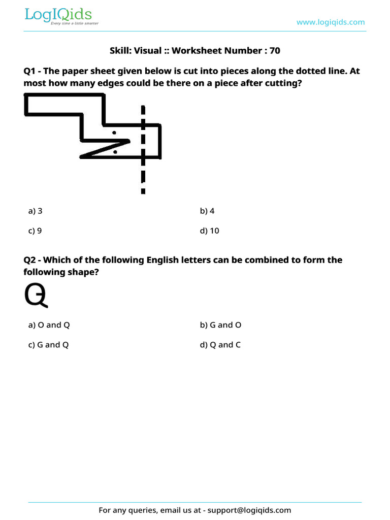 worksheet (78)Logiquids mental ability worksheet | PDF