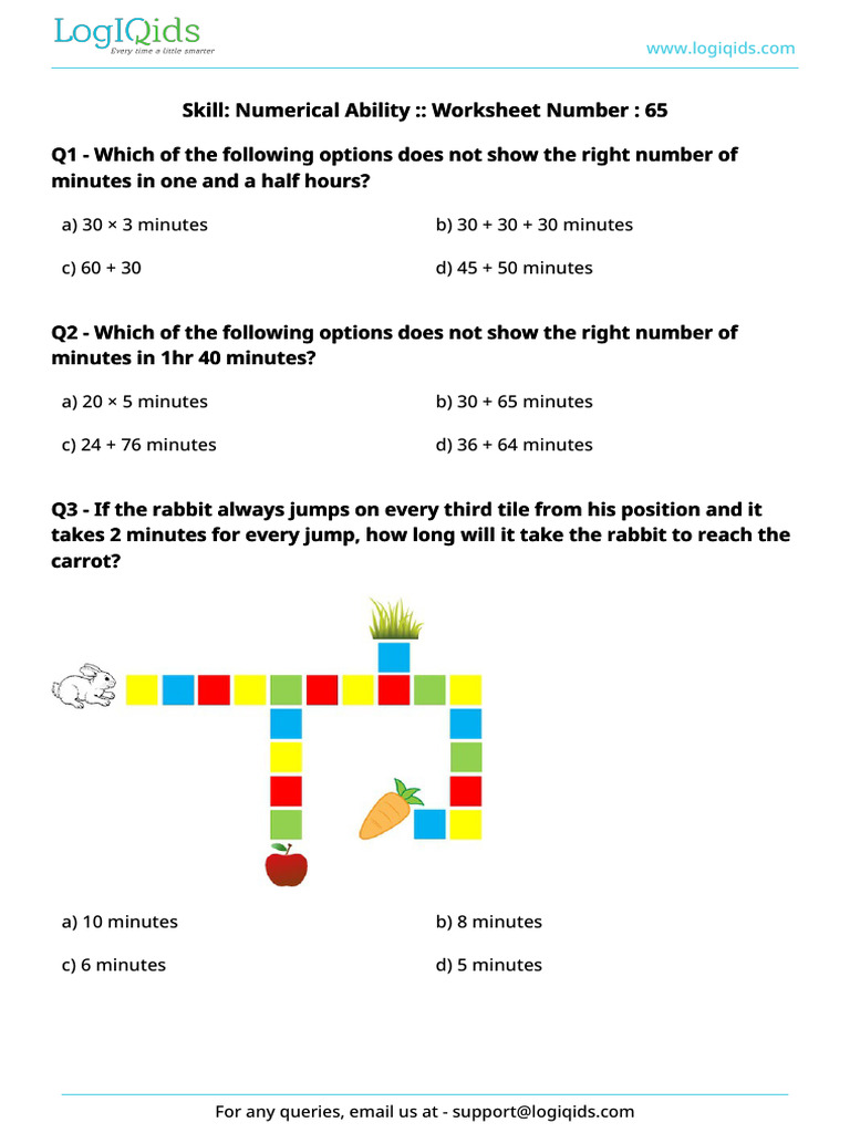Worksheet (73) Logiquids Mental Ability Worksheet | PDF