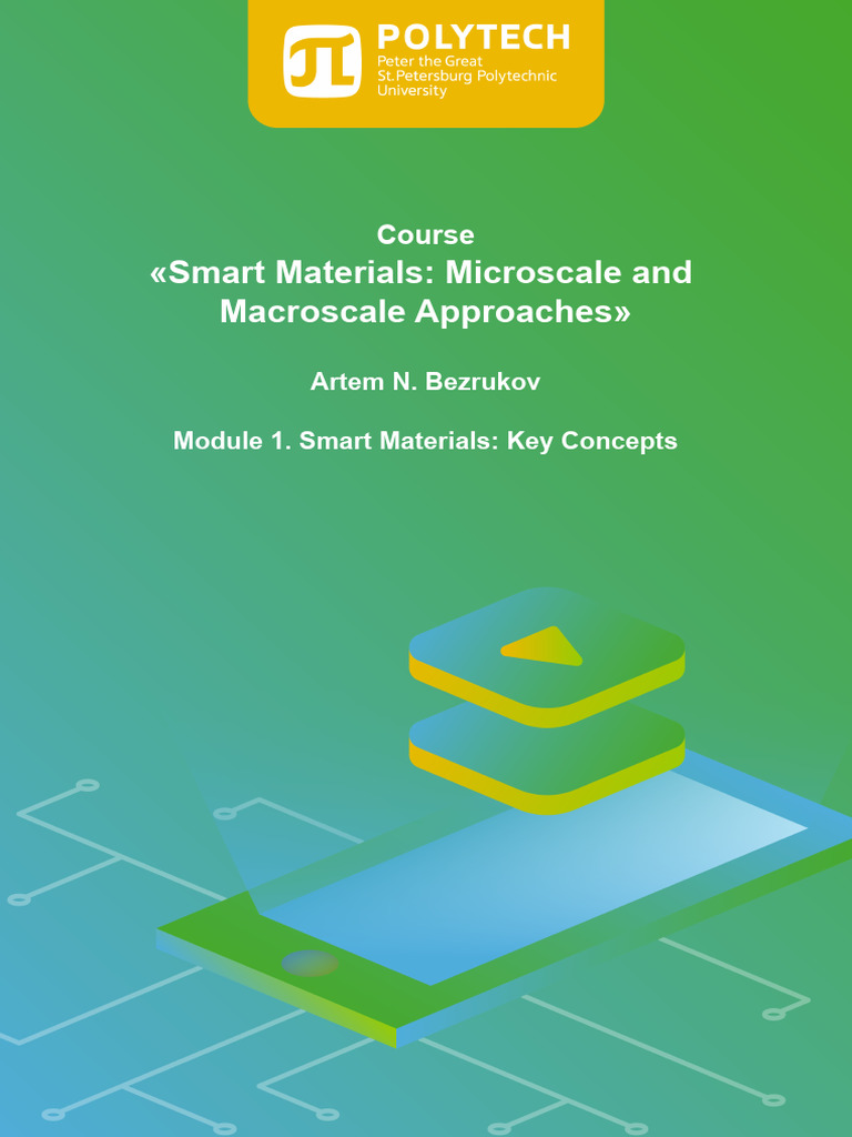 Smart Materials: Concepts & Applications | PDF | Soft Matter ...