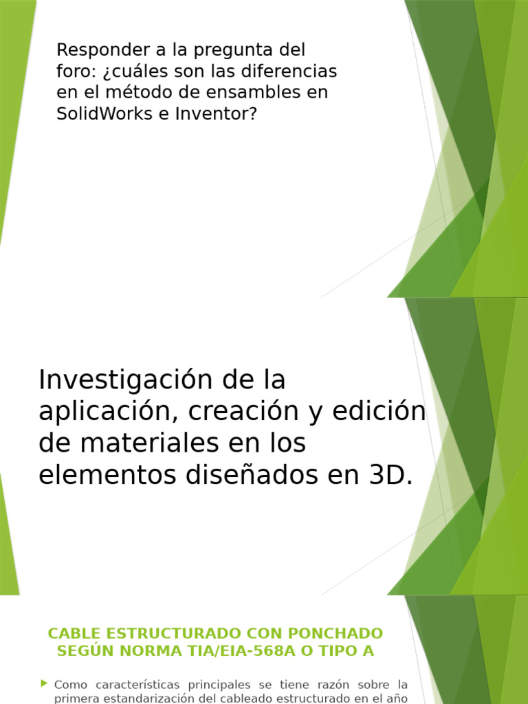 Cable Estructurado Con Ponchado Según Norma Tia | PDF | Tecnología de ...