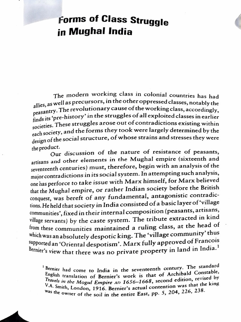 Form of Class Struggle | PDF