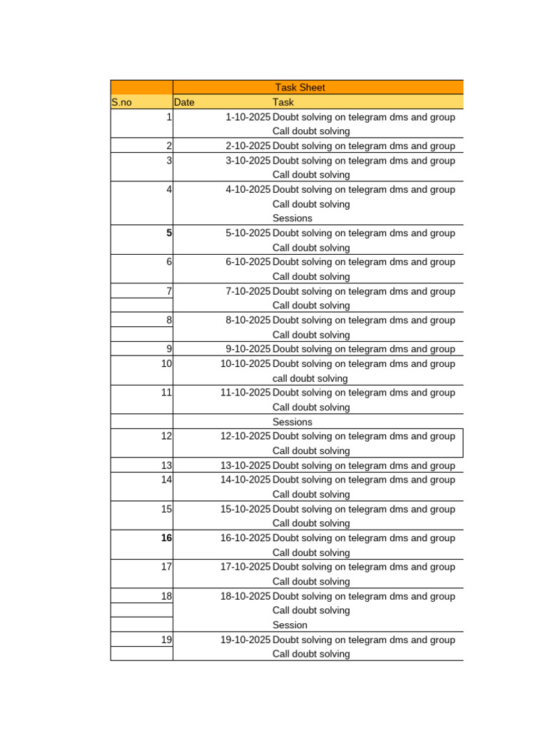 Daily Report Oct | PDF