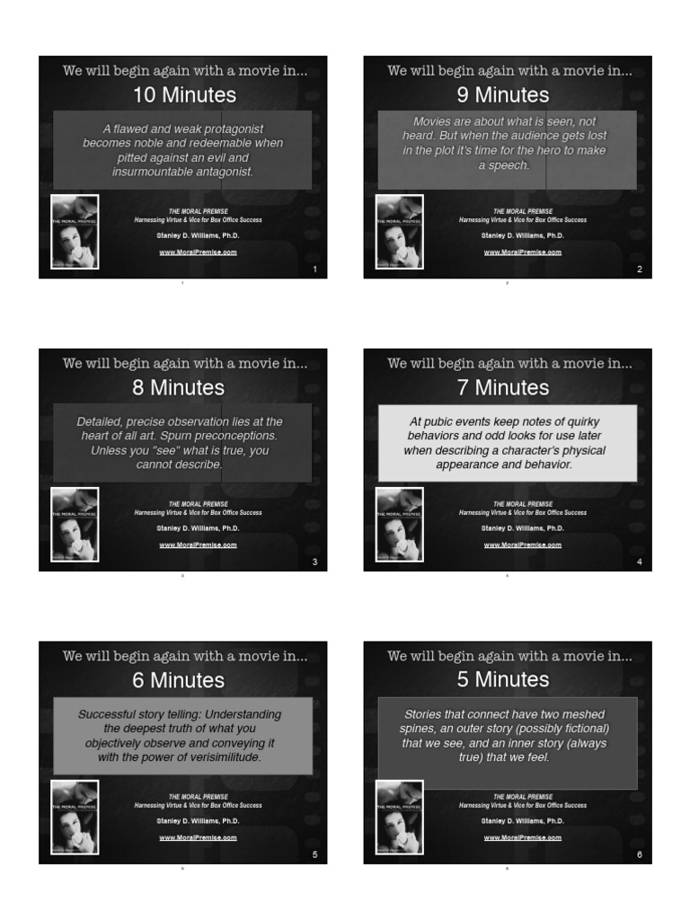The Moral Premise in Storytelling | PDF
