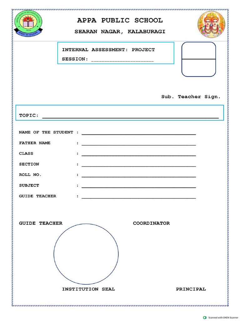Maths Assignment Format | PDF
