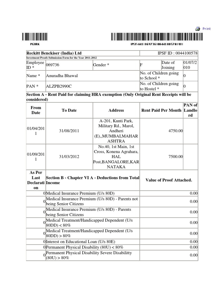 IT Proof Submission | PDF | Deposit Account | Insurance
