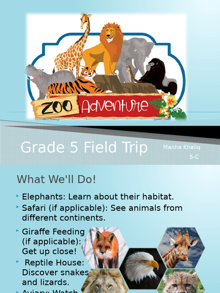 A field trip to zoo | PDF