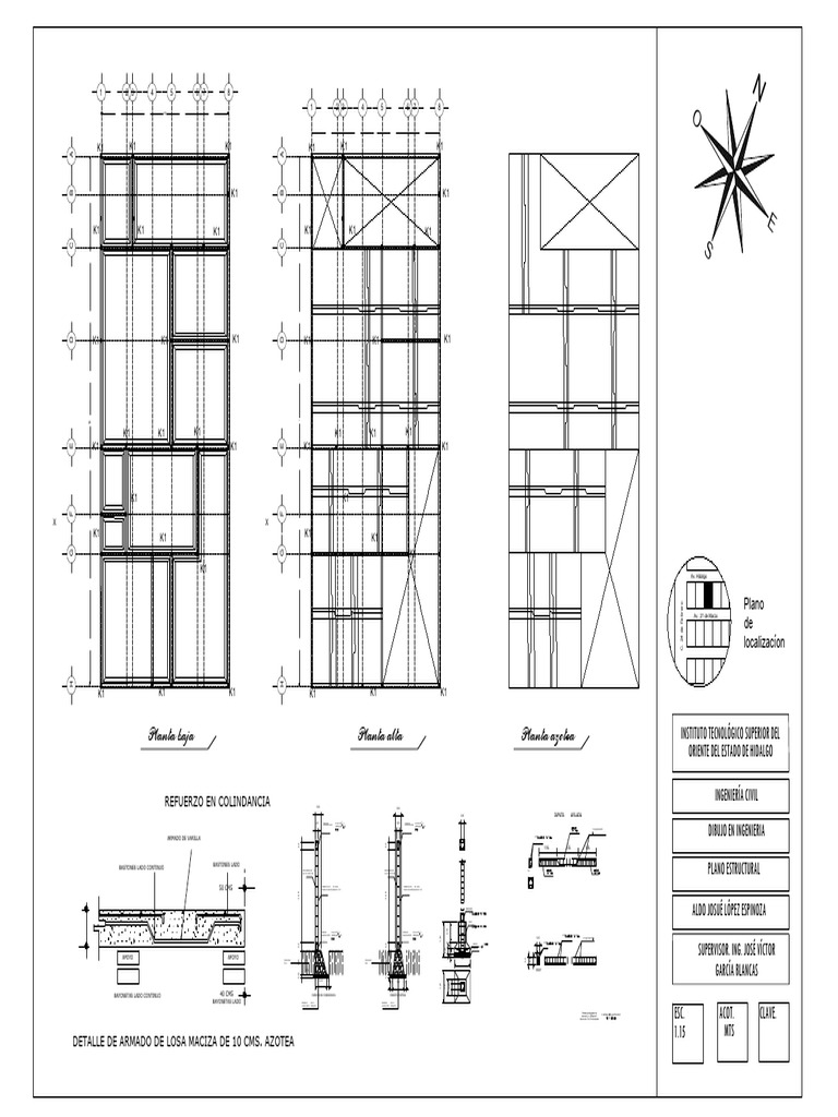 Plano Estructural (1) - Layout1 | PDF