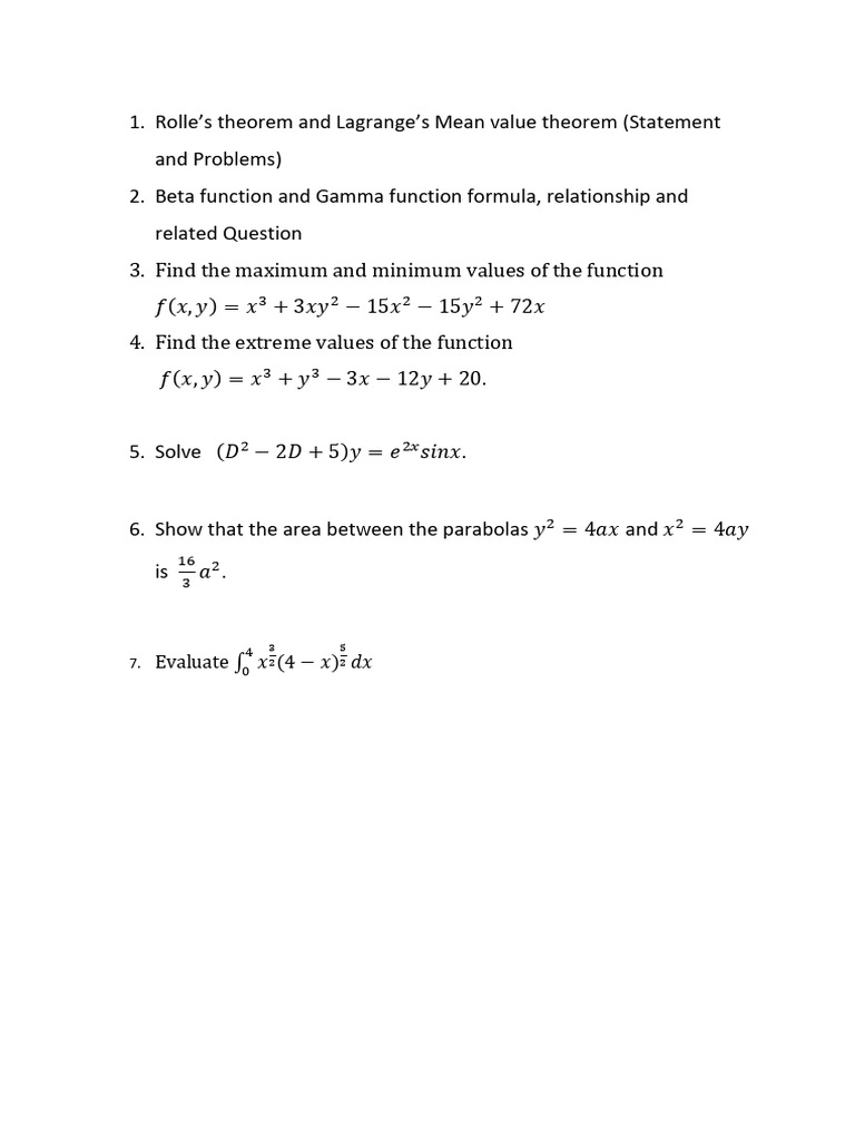 Extra Questions | PDF