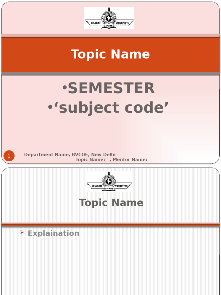 Topic Name | PDF