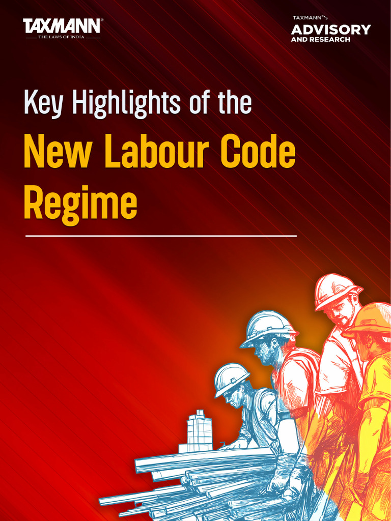 Overview of India's New Labour Codes | PDF | Employment | Labour Law