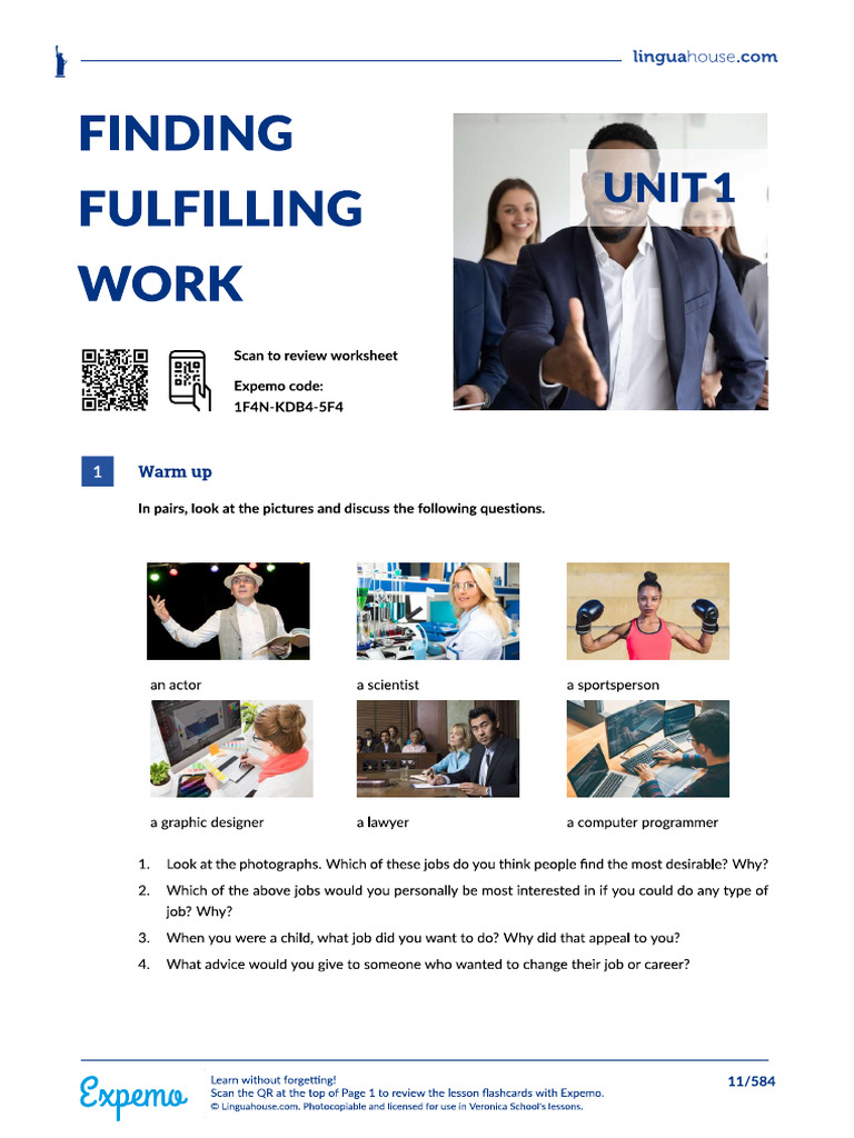 1.1 Finding Fulfilling Work | PDF