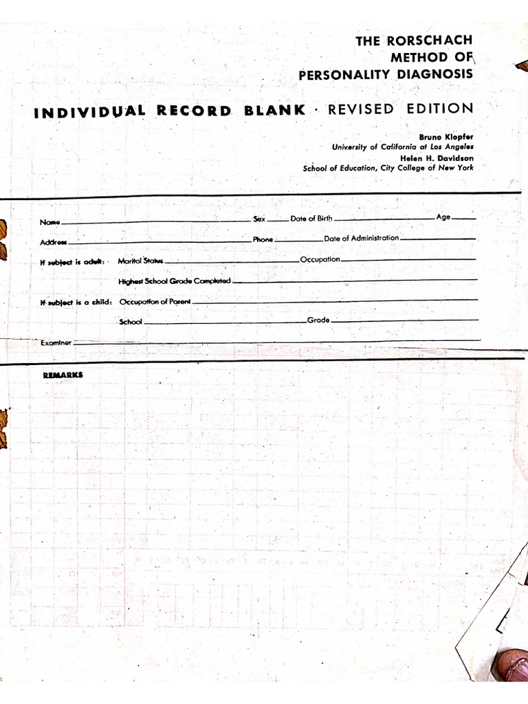 RIBT (Location Map, Response Form) | PDF