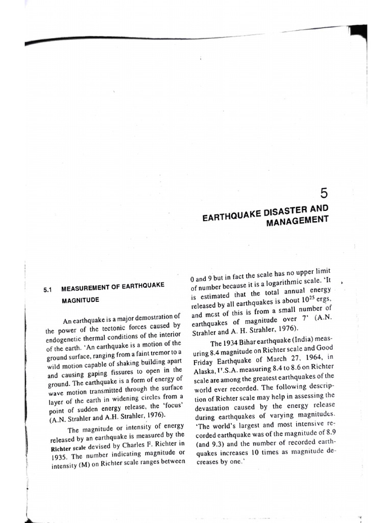 Disaster MGMT Book | PDF