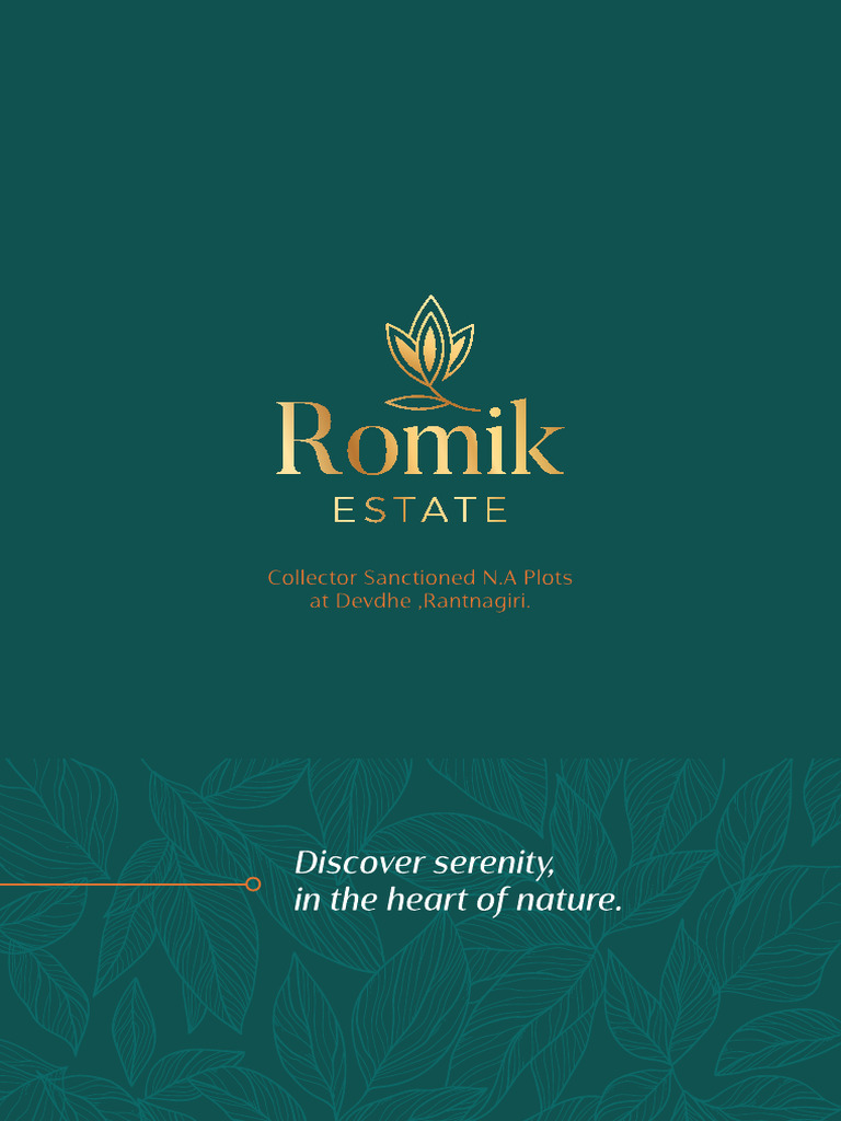 Romik+Estate+ +brochure+ +8+Pgs | PDF