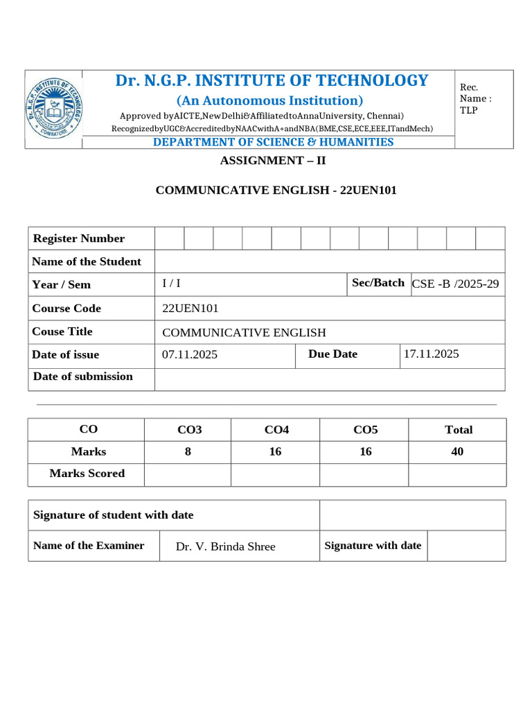 Final Assignment Front Page 25 .PDF - 20251114 - 114329 - 0000 | PDF