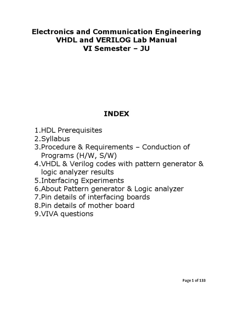 Manual Self | PDF | Field Programmable Gate Array | Vhdl
