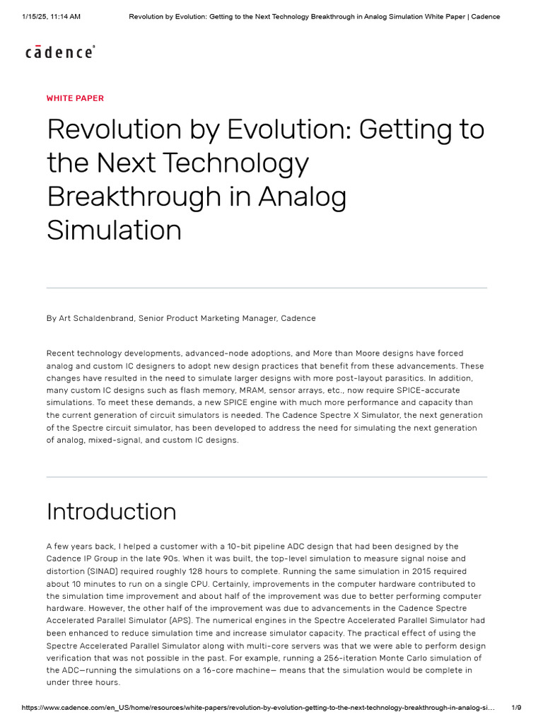 Revolution by Evolution - Getting To The Next Technology Breakthrough ...
