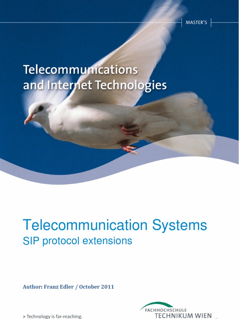 TelecommunicationSystems-SIP Protocol Extensions | PDF | Session ...