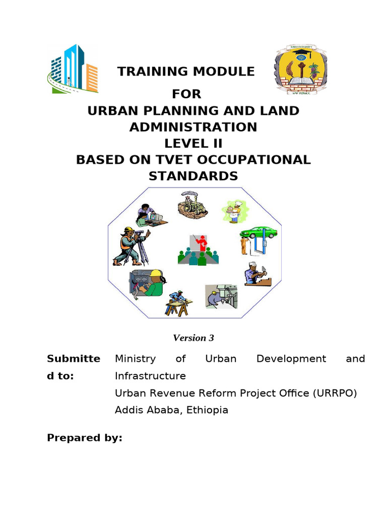 Level II-Urban Planning and Land Administration-1 | PDF | Databases ...