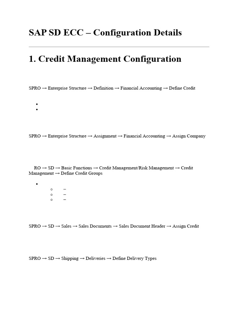 Sap Sd Config in Ecc | PDF | Pricing | Error Detection And Correction