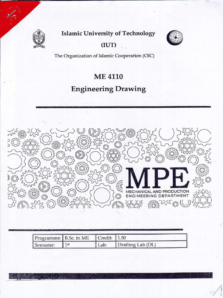 Engineering Drawing LAB MANUAL | PDF