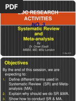 Diagnostic Systematic Reviews Road Map V3 | PDF | Systematic Review ...