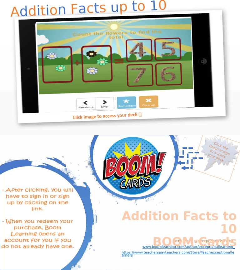 AdditionFactsto10 1 | PDF