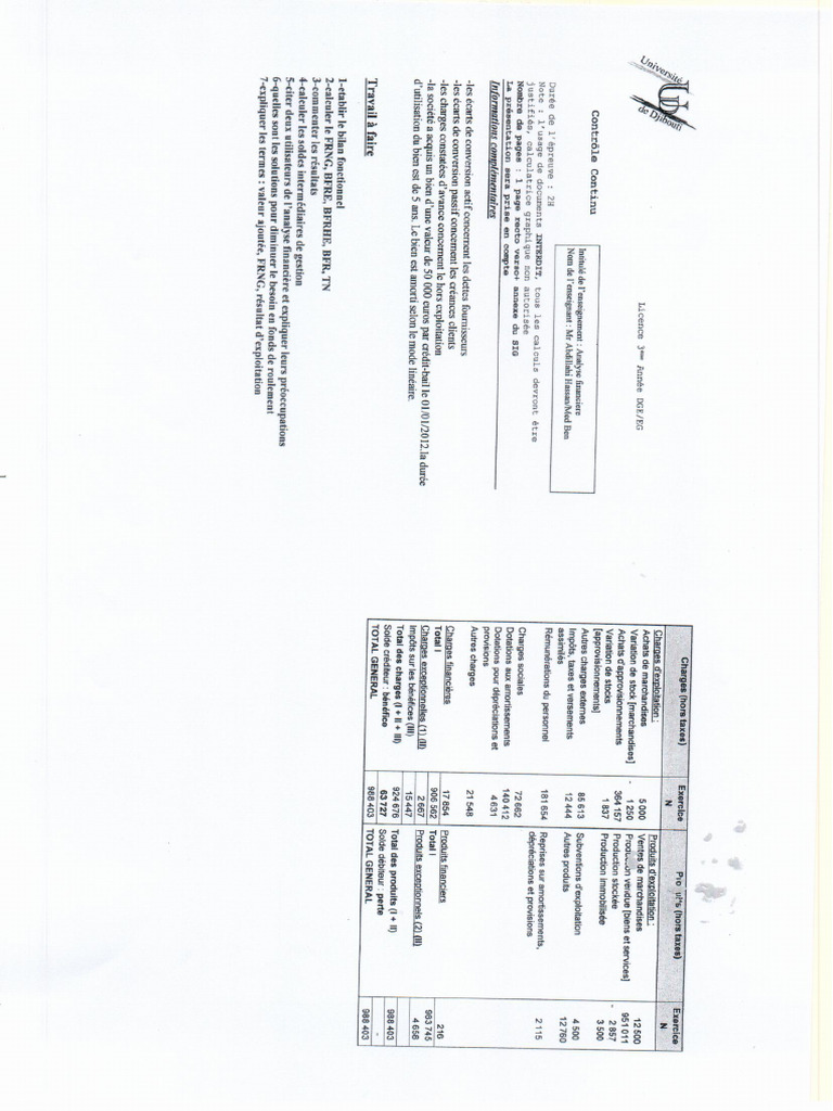 Controle Continu | PDF