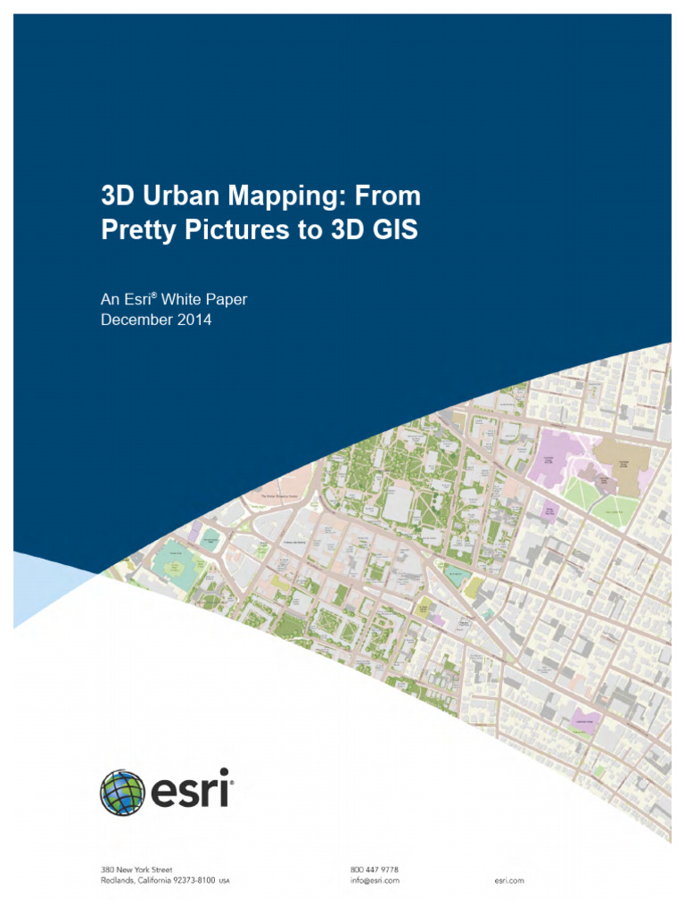 3d Urban Mapping | PDF | Geographic Information System | Esri