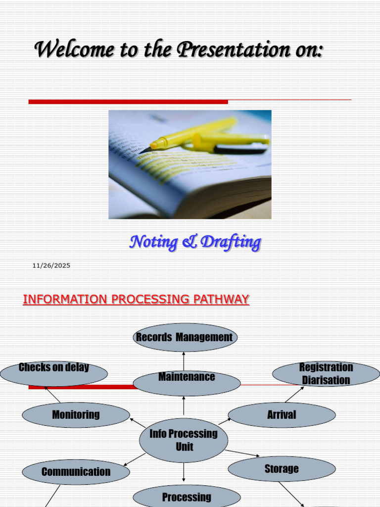 Noting Drafting | PDF | Communication