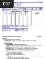 Adult Pediatric Code Blue Documentation Form UCM - 479871 | PDF ...