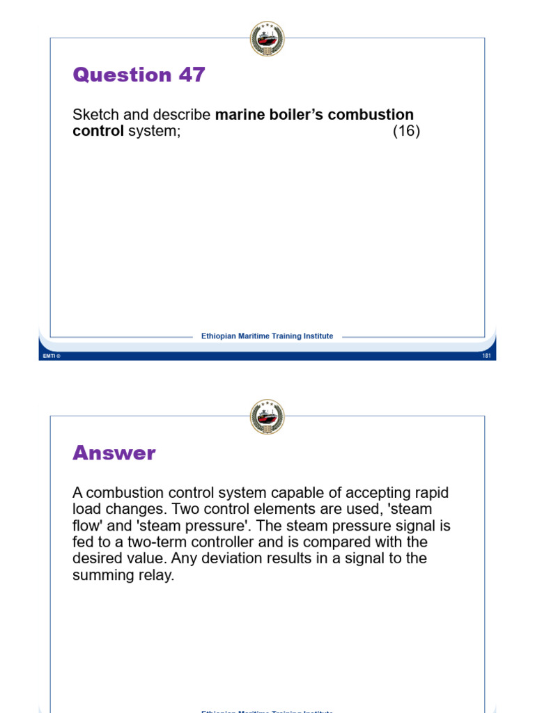 05 Boiler Combustion Control WM | PDF | Boiler | Combustion