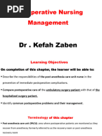 Post Operative Observations Guidelines | PDF | Pain Management | Surgery